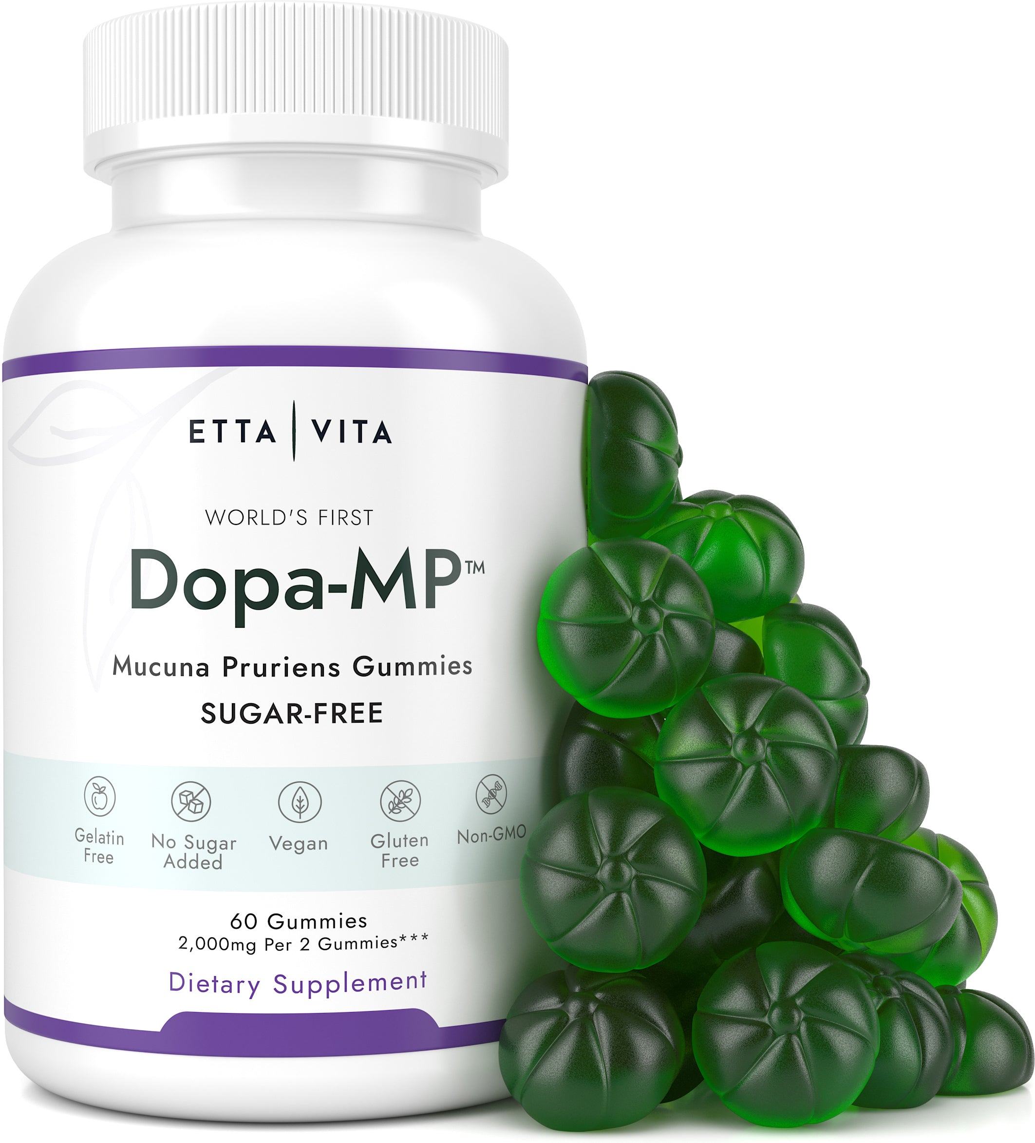 Sugar-Free Mood Support Gummies - Natural Wellness Supplement – Etta Vita