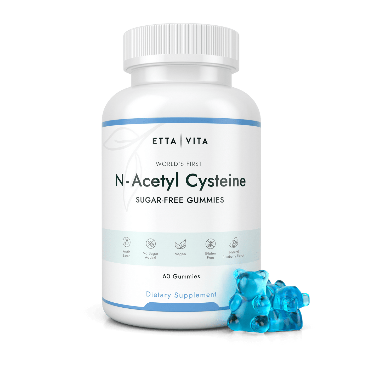 Sugar-Free NAC Gummies (N-Acetyl Cysteine Supplement) – Etta Vita